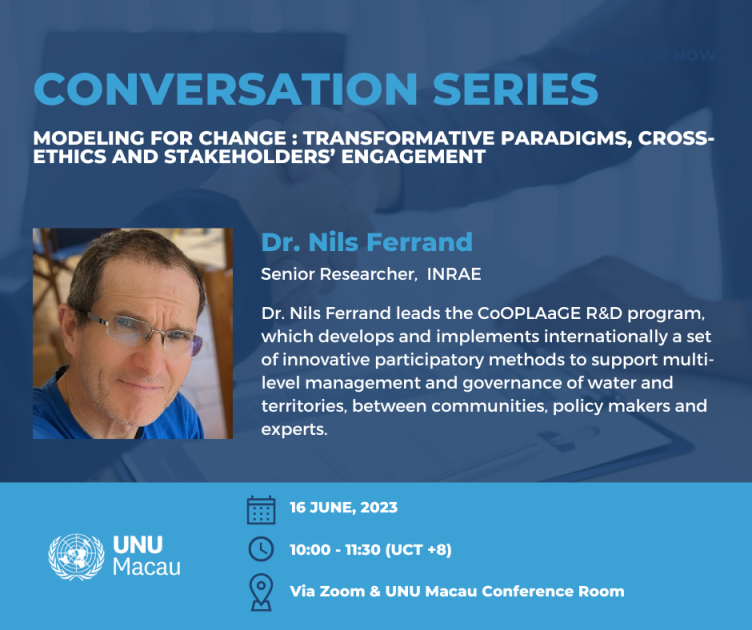 Modeling for Change, Cross-Ethics and Stakeholders | United Nations University